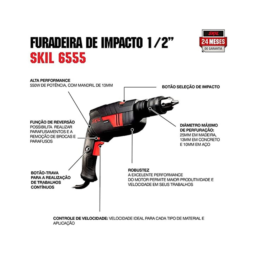 Furadeira Skil - monte